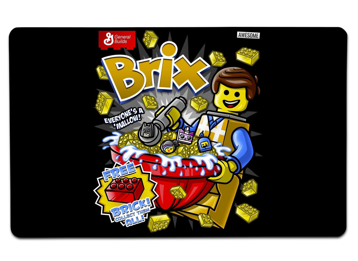 Lego Brix Cereal Large Mouse Pad - Large Mouse Pad | Nurd Tyme ...