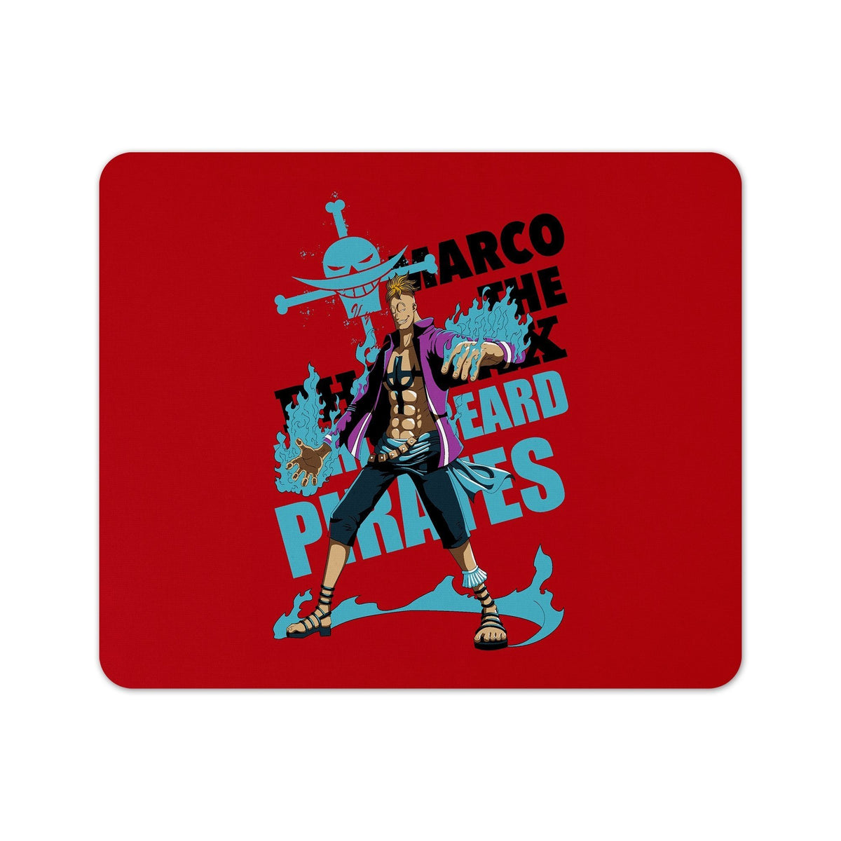 Marco Phoenix Anime Mouse Pad - Mousepad | Nurd Tyme — Nurdtyme LLC