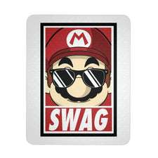 Mario Swag Mouse Pad - Mousepad | Nurd Tyme — Nurdtyme LLC