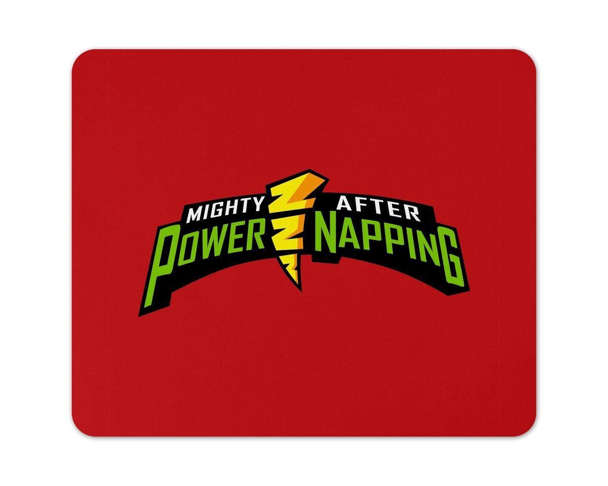 Mighty After Power Napping Mouse Pad - Mouse Pad | Nurd Tyme — Nurdtyme LLC