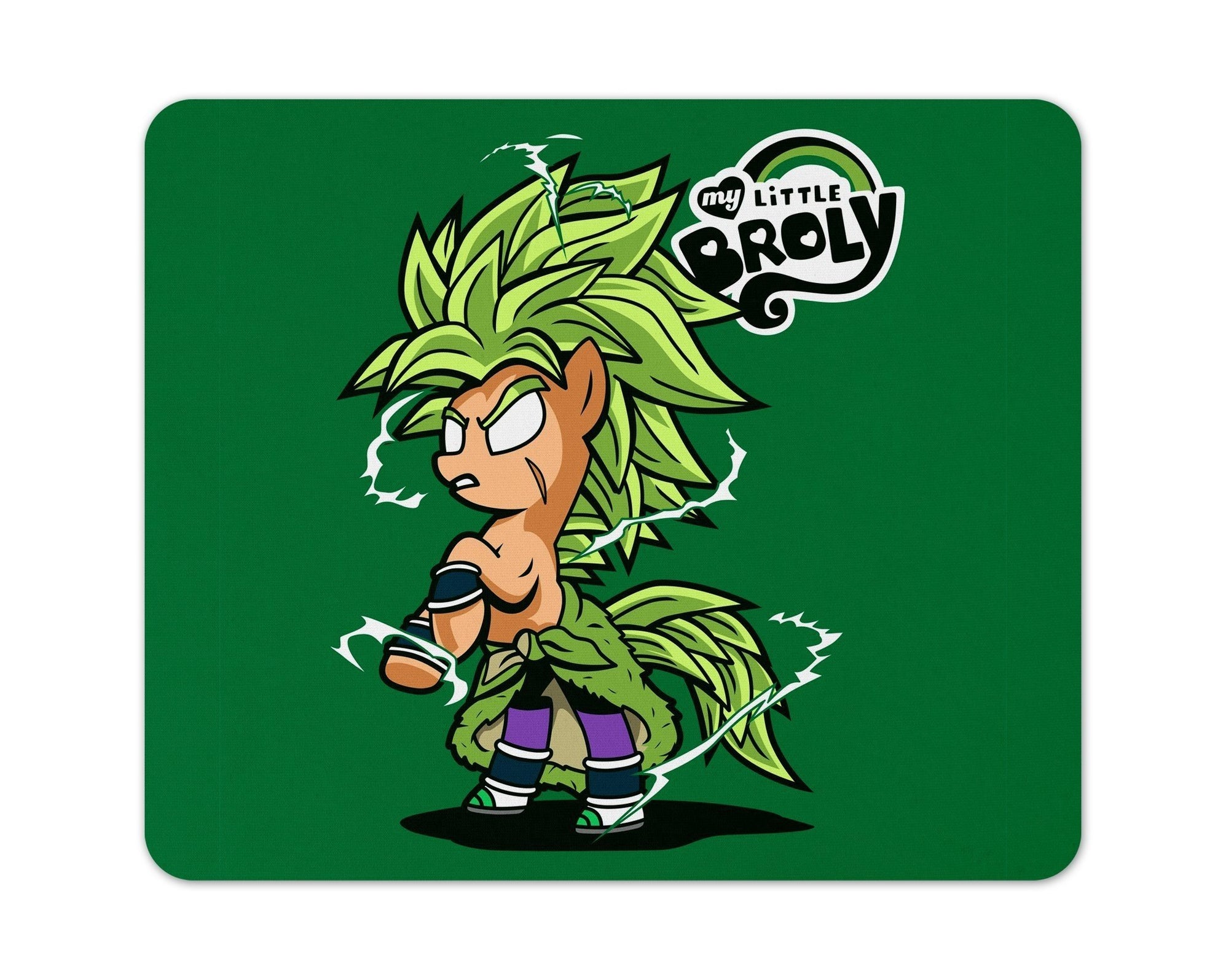 My Little Broly Mouse Pad - Mouse Pad | Nurd Tyme — Nurdtyme LLC