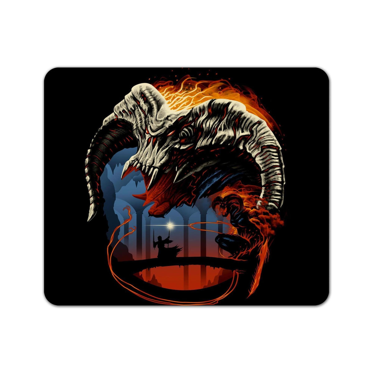 Nameless Terror Mouse Pad - Mousepad | Nurd Tyme — Nurdtyme LLC