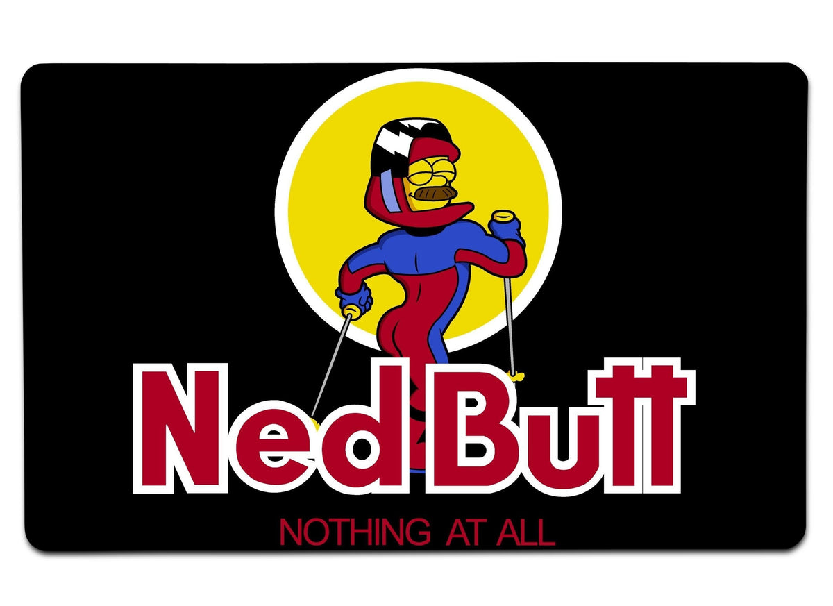 Ned Butt Large Mouse Pad - Large Mouse Pad | Nurd Tyme — Nurdtyme LLC