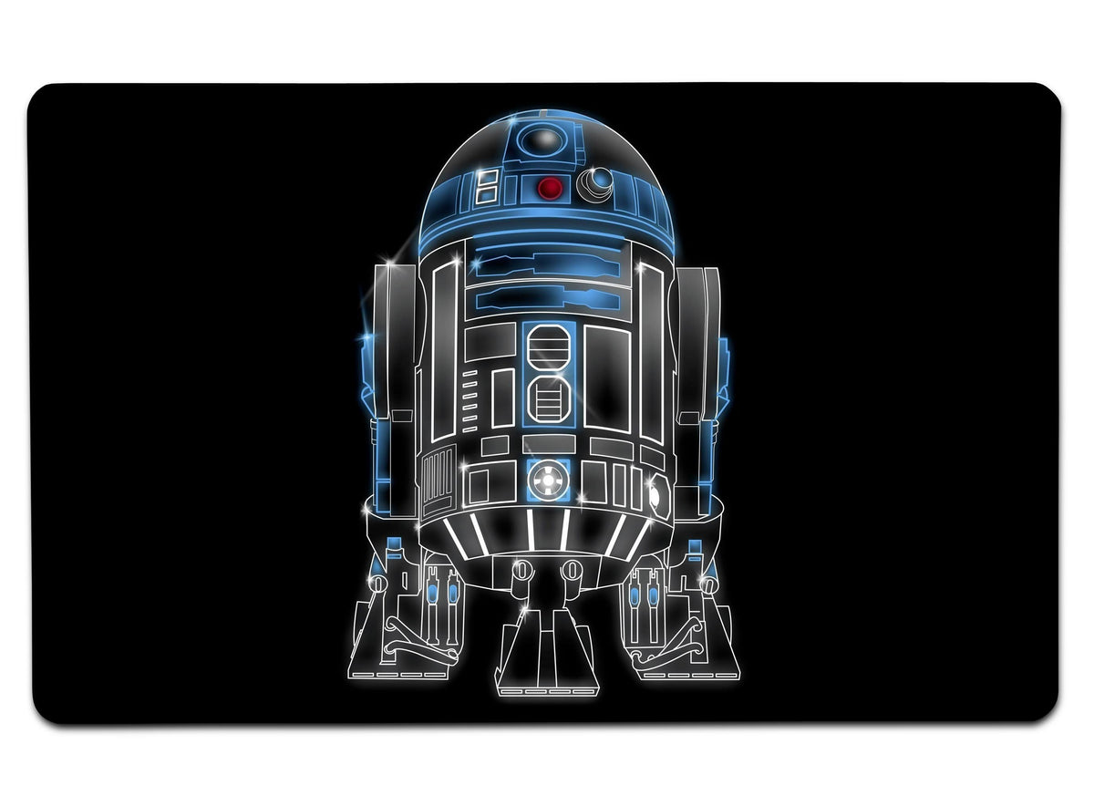 Neon Droid Large Mouse Pad - Large Mouse Pad | Nurd Tyme — Nurdtyme LLC