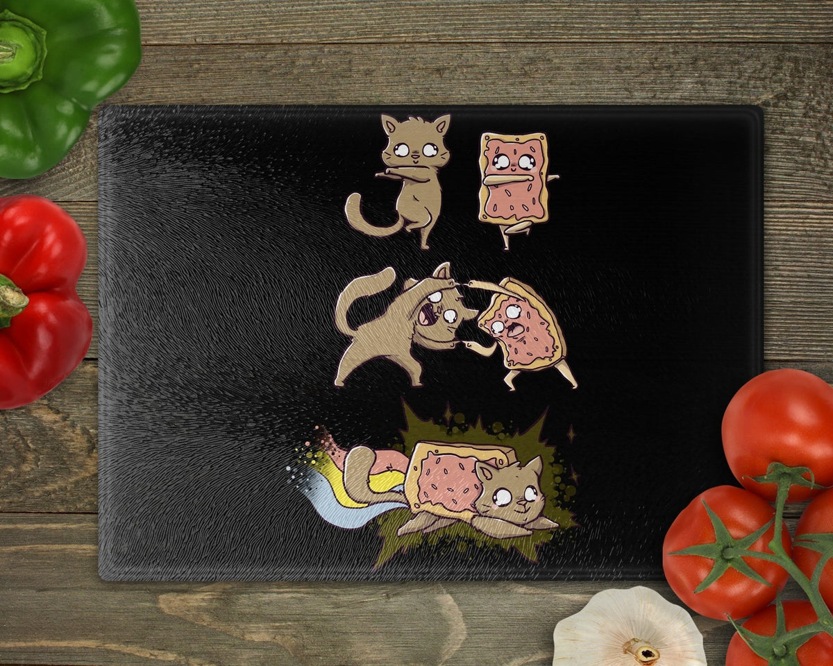 Nyan Fusion Cutting Board - Cutting Boards | Nurd Tyme — Nurdtyme LLC