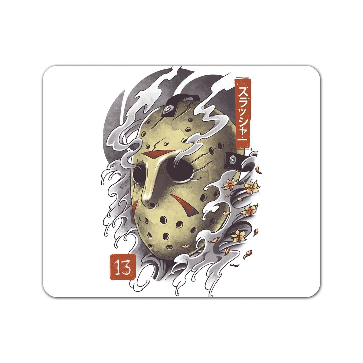 Oni Jason Mask Mouse Pad - Mousepad | Nurd Tyme — Nurdtyme LLC