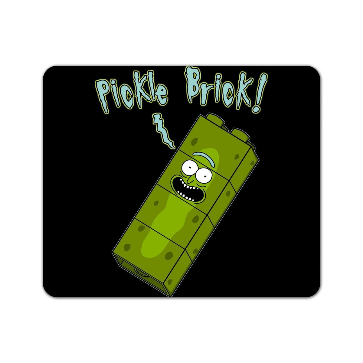 Pickle Brick Mouse Pad - Mousepad | Nurd Tyme — Nurdtyme LLC