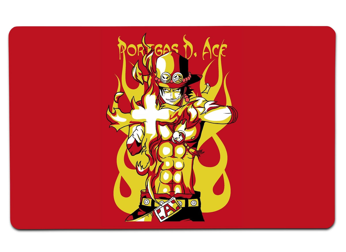 Portgas D Ace (2) Large Mouse Pad - Large Mouse Pad | Nurd Tyme ...