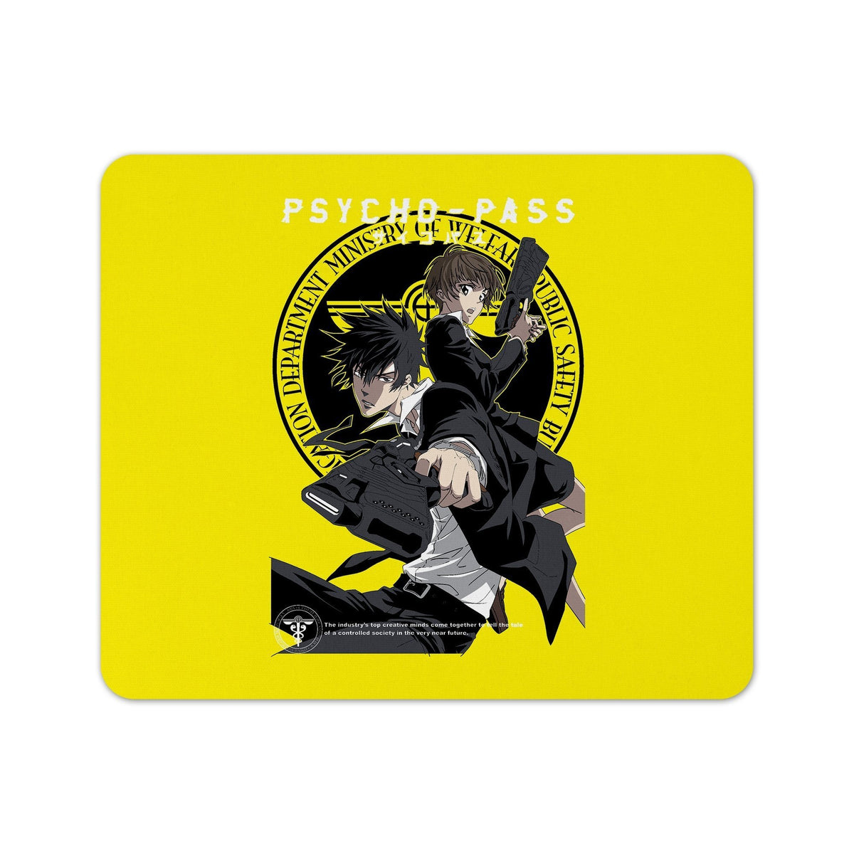 Psycho Pass Anime Mouse Pad - Mousepad | Nurd Tyme — Nurdtyme LLC