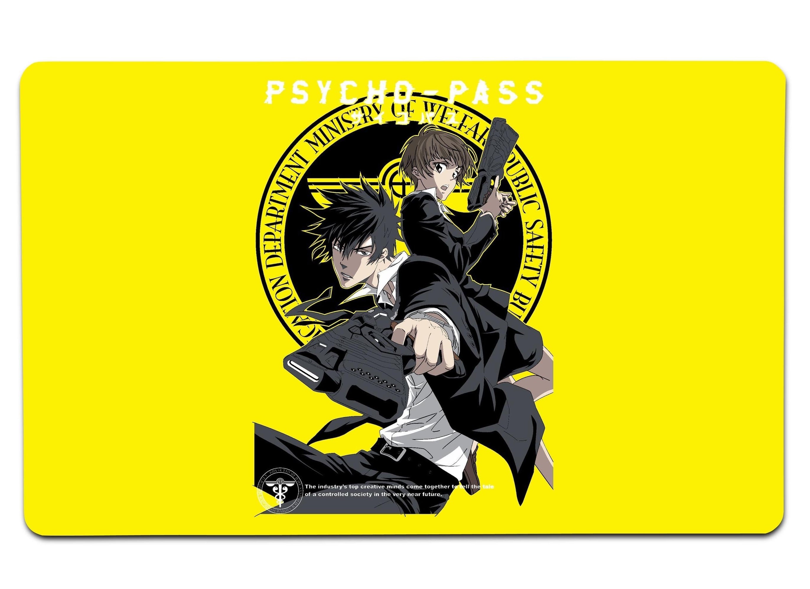 Psycho Pass Large Mouse Pad - Large Mouse Pad | Nurd Tyme — Nurdtyme LLC