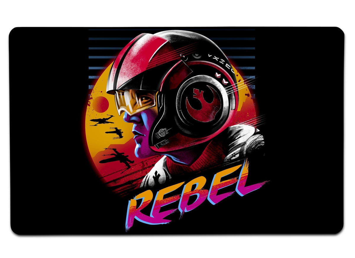 Rad Rebel Large Mouse Pad - Large Mouse Pad | Nurd Tyme — Nurdtyme LLC