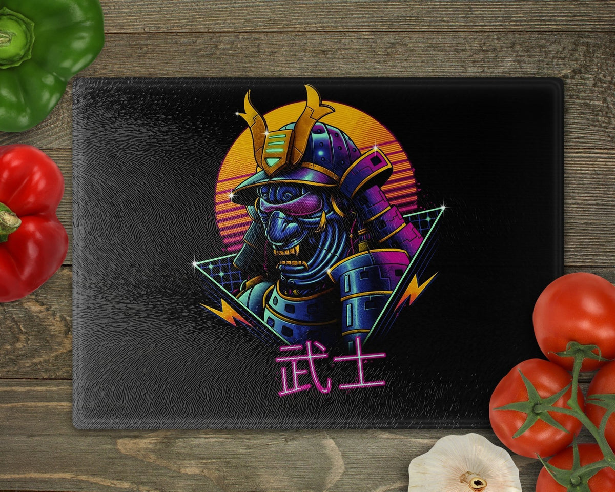 Rad Samurai Cutting Board - Cutting Boards | Nurd Tyme — Nurdtyme LLC