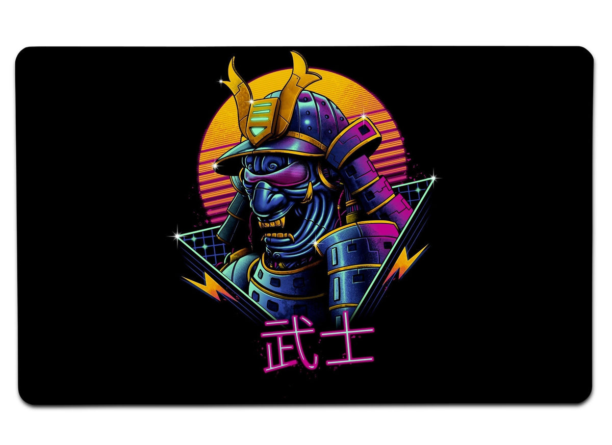 Rad Samurai Large Mouse Pad - Large Mouse Pad | Nurd Tyme — Nurdtyme LLC