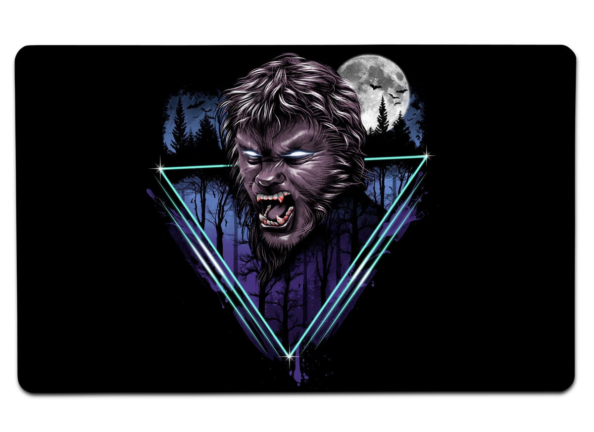 Rad Wolfman Large Mouse Pad - Large Mouse Pad | Nurd Tyme — Nurdtyme LLC