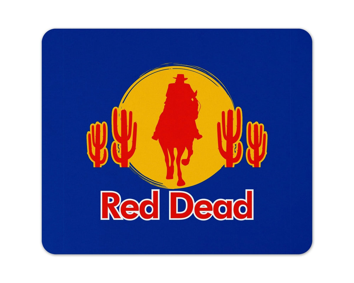 Red Dead Mouse Pad - Mouse Pad | Nurd Tyme — Nurdtyme LLC