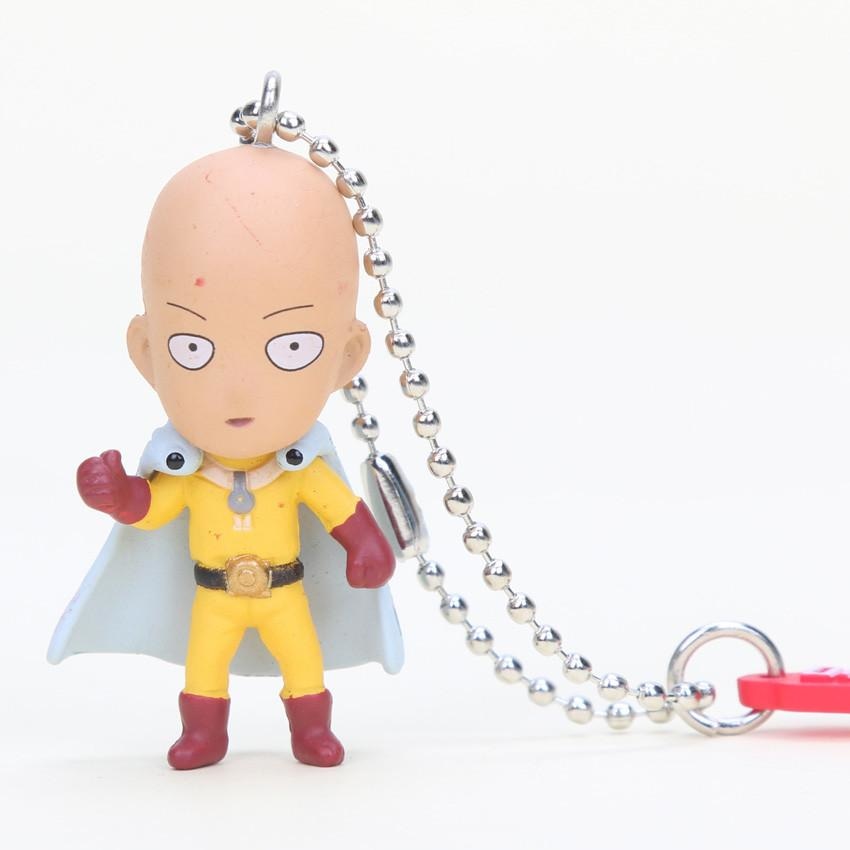 Saitama One Punch Man Anime Keychain key chain Pendant - Keychain ...