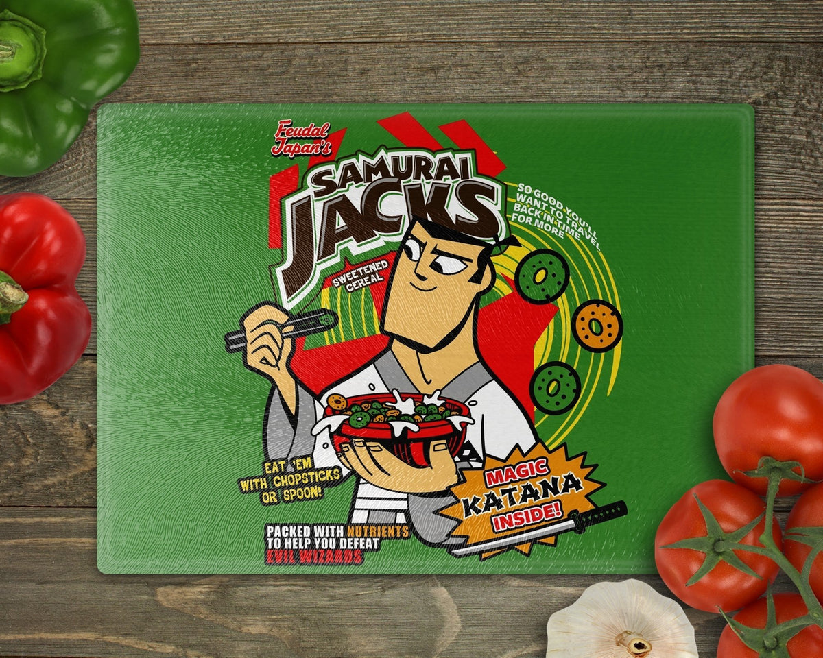 Samurai Jacks Cutting Board - Cutting Boards | Nurd Tyme — Nurdtyme LLC