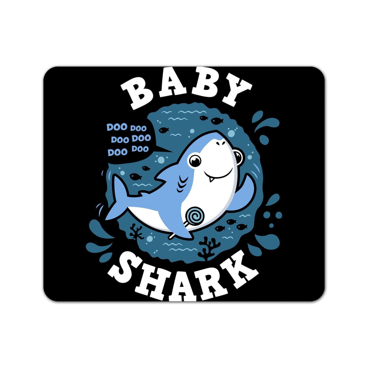 Shark Family Baby Boy Mouse Pad - Mousepad | Nurd Tyme — Nurdtyme LLC
