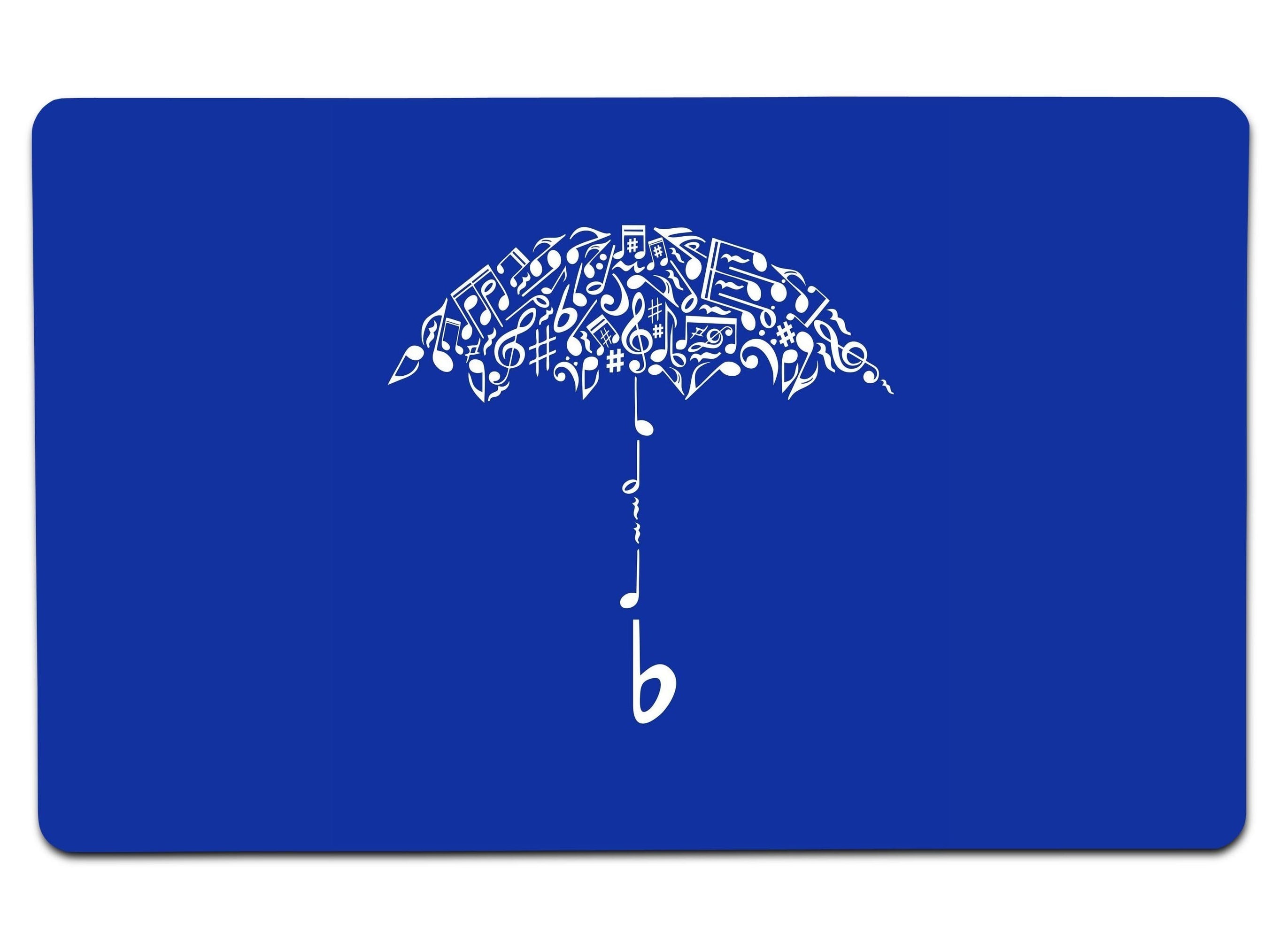 Sound Of Rain Large Mouse Pad - Large Mouse Pad | Nurd Tyme — Nurdtyme LLC