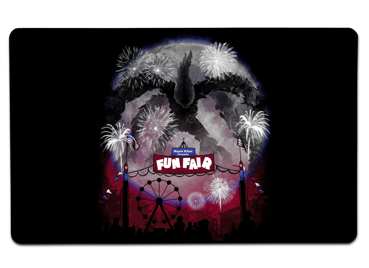 Strange Fun Fair Large Mouse Pad - Large Mouse Pad | Nurd Tyme ...
