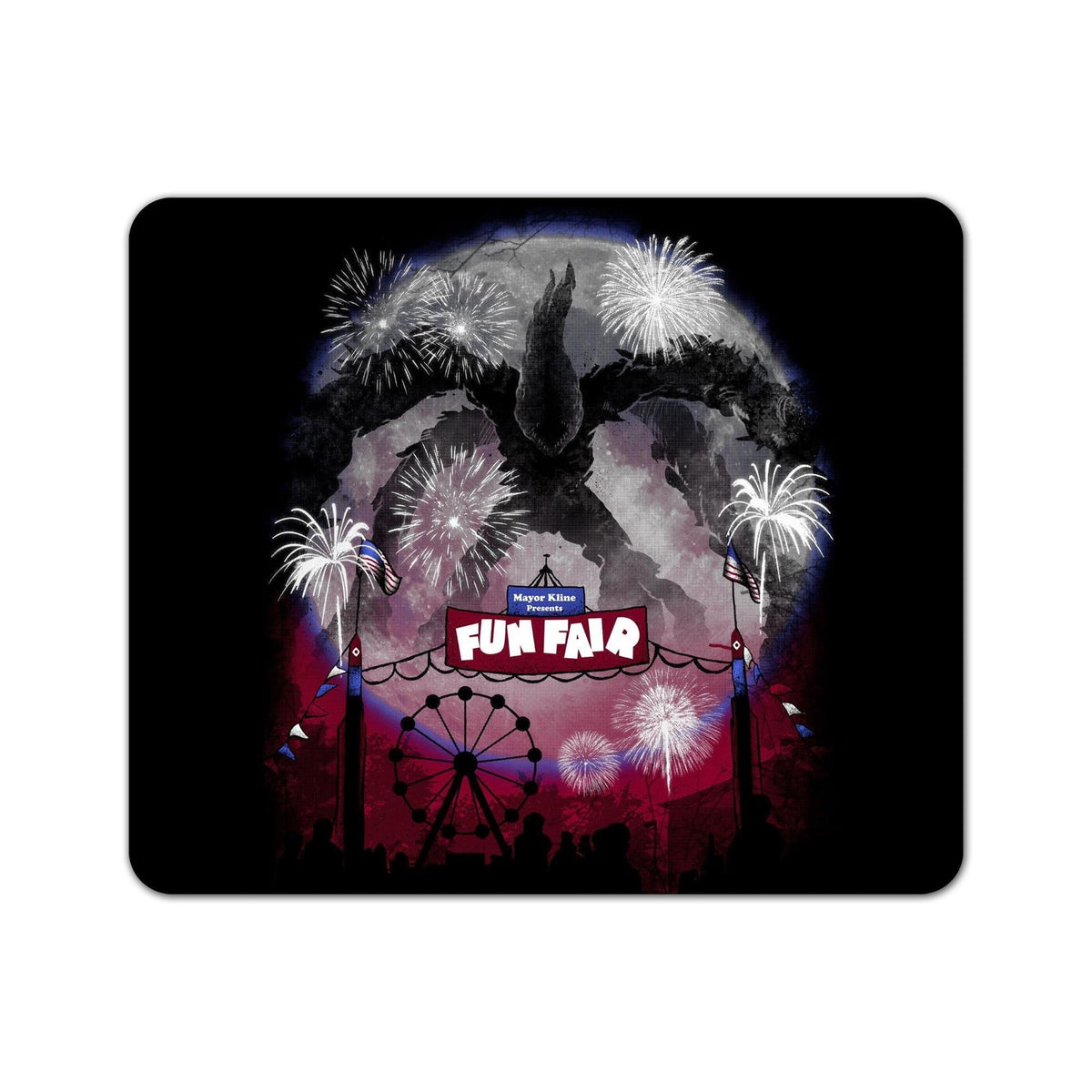 Strange Fun Fair Mouse Pad - Mousepad | Nurd Tyme — Nurdtyme LLC