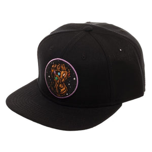 Thanos Infinity Gauntlet Snapback Hat - Hats | Nurd Tyme — Nurdtyme LLC