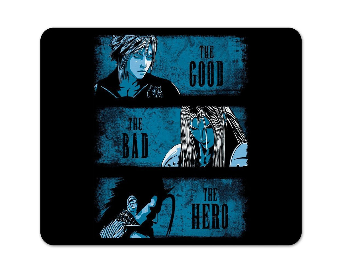 The Good the Bad and the Hero Mouse Pad - Mousepad | Nurd Tyme ...