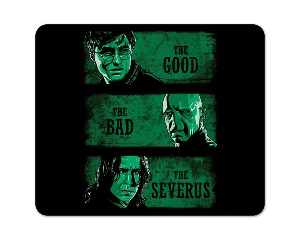 The Good the Bad and the Severus Mouse Pad - Mousepad | Nurd Tyme ...