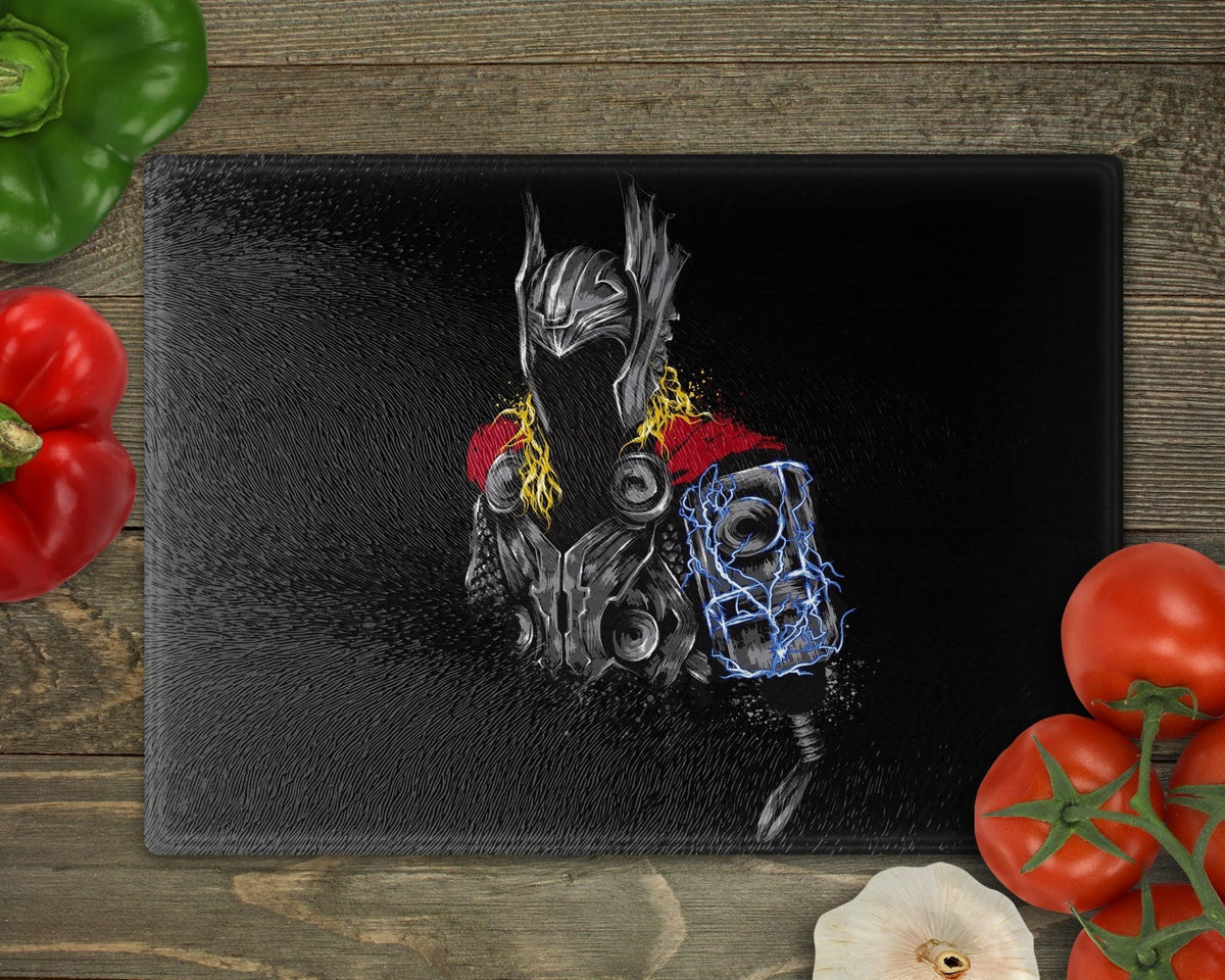 The Power Of Thunder Cutting Board - Cutting Boards | Nurd Tyme ...