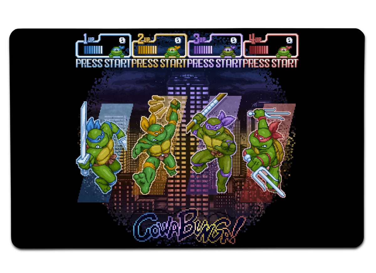 Tmnt Large Mouse Pad - Large Mouse Pad | Nurd Tyme — Nurdtyme LLC