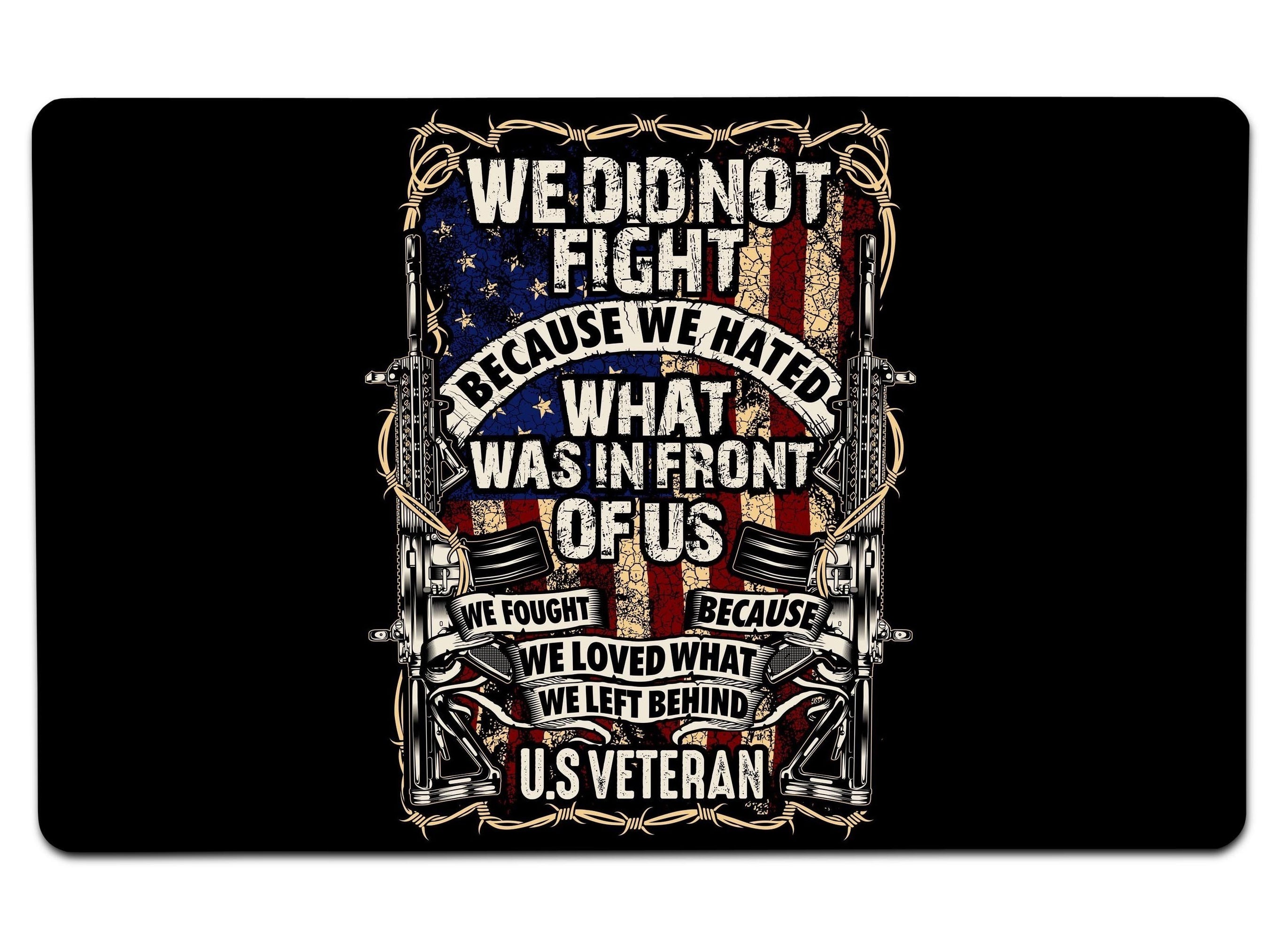 U. S Veteran Large Mouse Pad - Large Mouse Pad | Nurd Tyme — Nurdtyme LLC