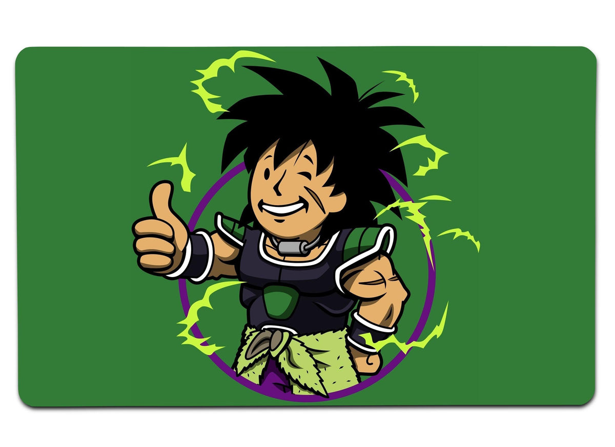 Vault Broly Large Mouse Pad - Large Mouse Pad | Nurd Tyme — Nurdtyme LLC