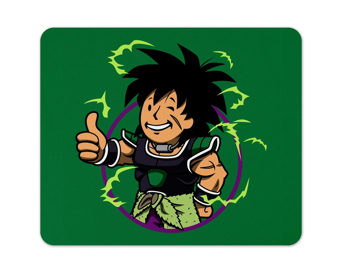 Vault Broly Mouse Pad - Mouse Pad | Nurd Tyme — Nurdtyme LLC