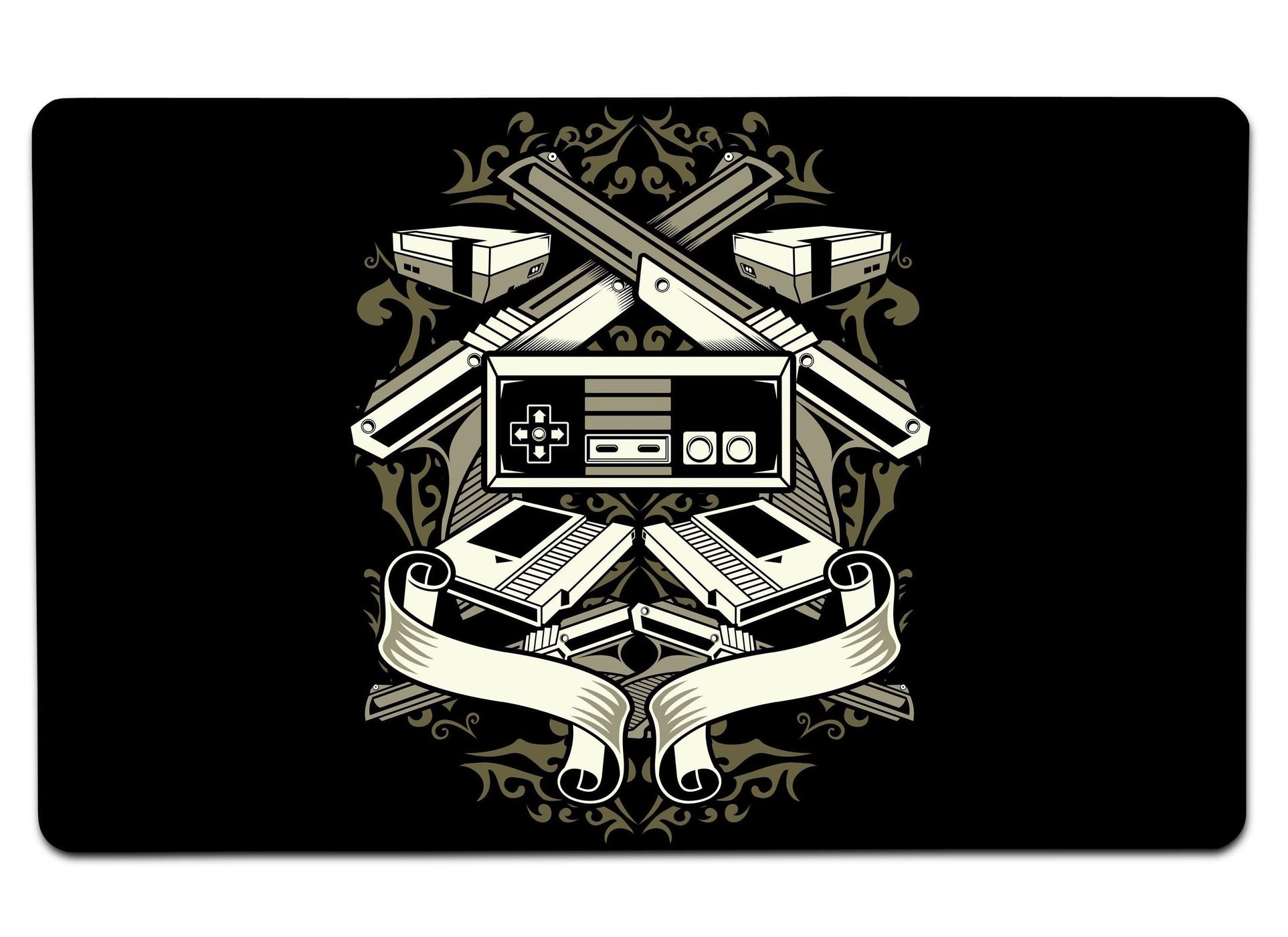 Video Games Large Mouse Pad - Large Mouse Pad | Nurd Tyme — Nurdtyme LLC