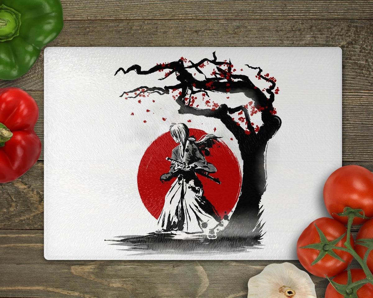 Wandering Samurai Cutting Board - Cutting Boards | Nurd Tyme — Nurdtyme LLC