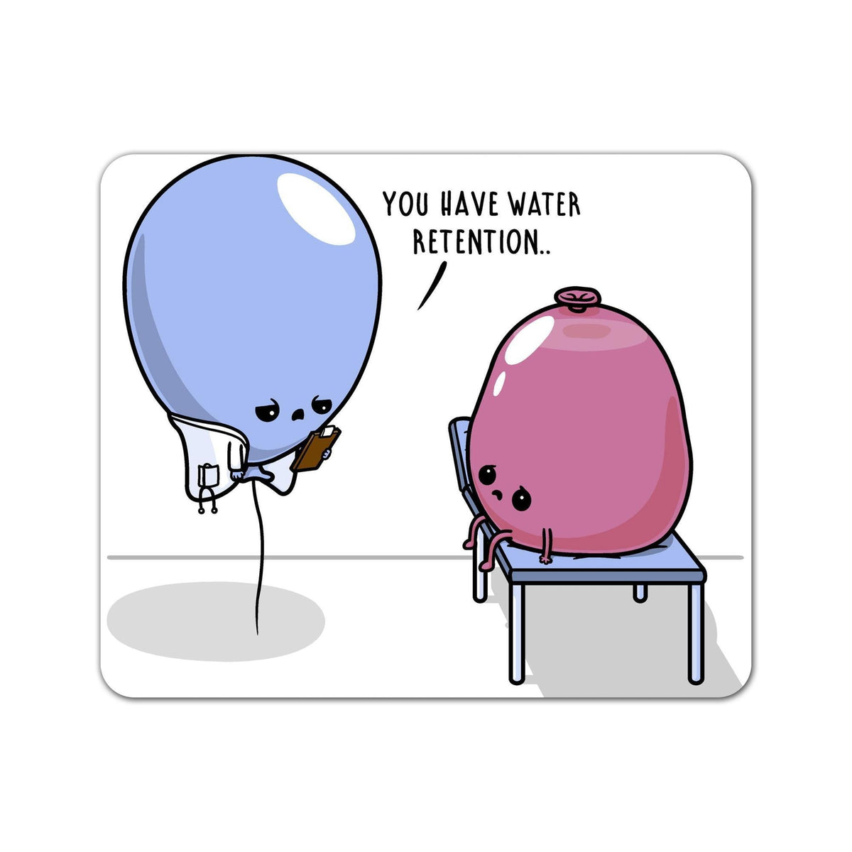 Water Retention Mouse Pad - Mousepad | Nurd Tyme — Nurdtyme LLC