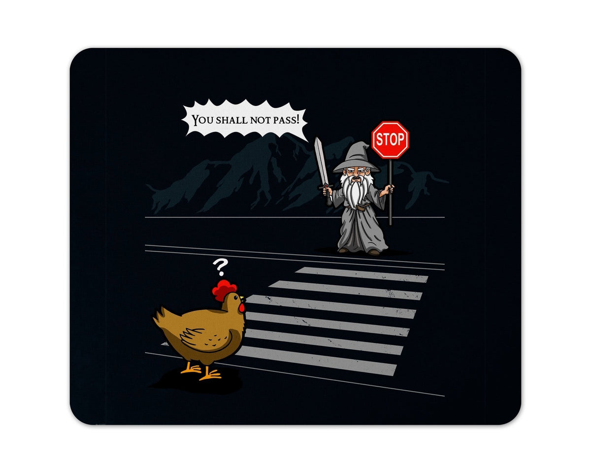 Why The Chicken Could Not Cross The Road Mouse Pad - Mouse Pad | Nurd ...