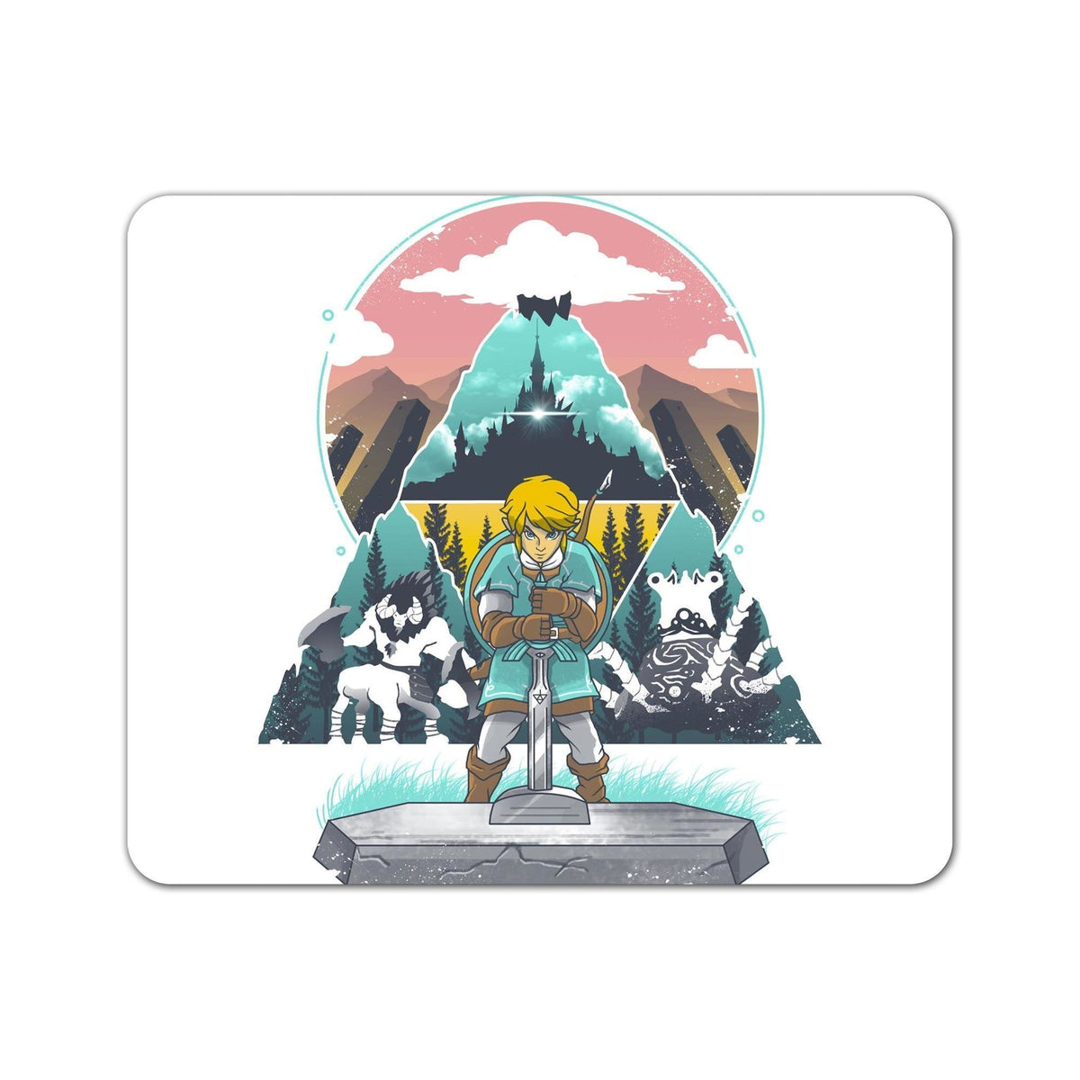 Wild On Mouse Pad - Mousepad | Nurd Tyme — Nurdtyme LLC